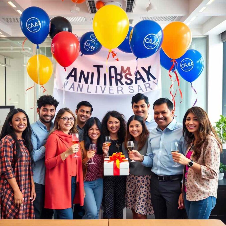 30+ Company Anniversary Messages And Wishes