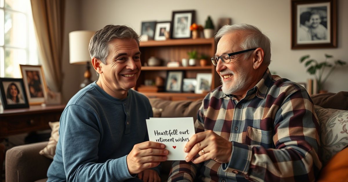 28+ Heart Touching Retirement Wishes for Dad